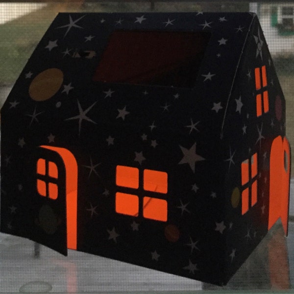 3 1 FREE Mini Solar Houses Night Light Kit DIY Craft Activity for Kids ...