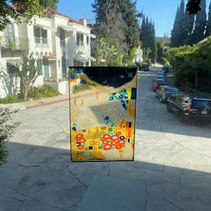 Starry Night WINDOW CLING Suncatcher Faux Stained Glass - Etsy