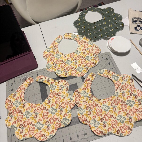 DIY Baby Bib PDF Sewing Pattern Bundle With Step by Step Photo Tutorial ...