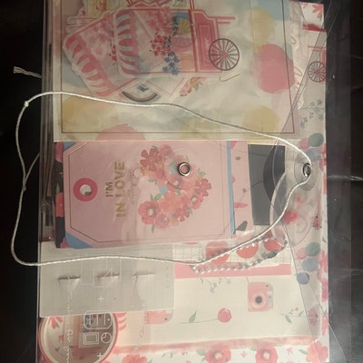 Planner Binder PVC Zipper Binder Cute Binder Empty Binder - Etsy UK