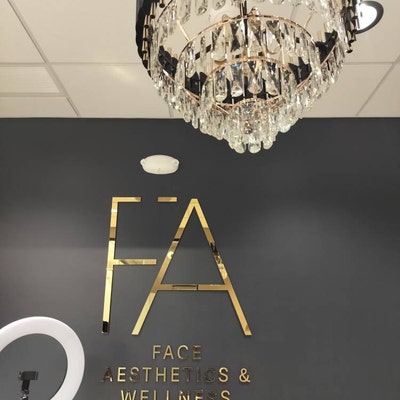 3d Backlit Sign, 3d Led Signage, Custom Outdoor Logo, Light Sign 3d ...