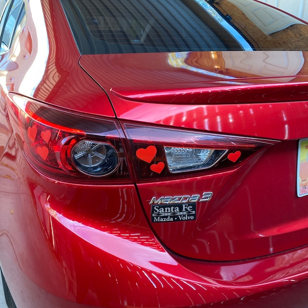 18 Assorted Whole Hearts Headlight Taillight Decals 2 Sticker Sheets ...