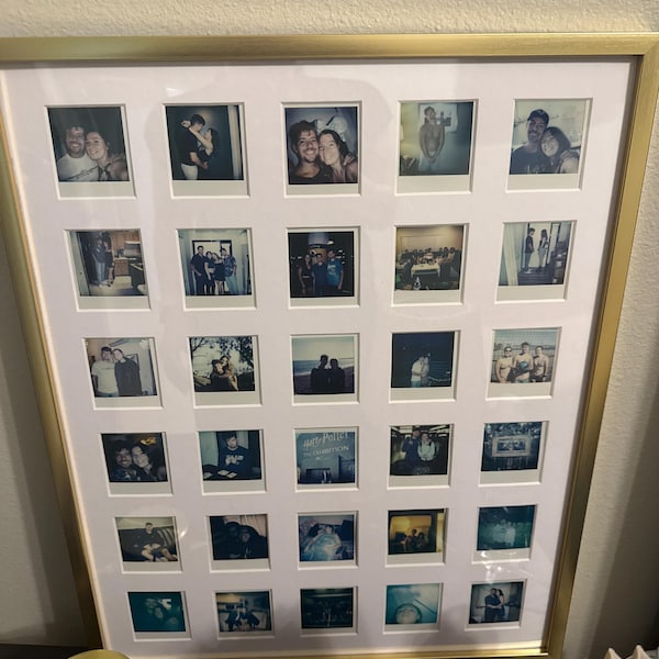 Custom Photo Mat for Any Size Instant Film or Frame | Wall Decor | Wall ...