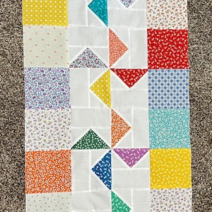 Cityscape Modern Quilt Pattern, PDF File Instant Download, Easy ...