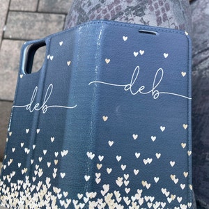 Personalised Flip Wallet Phone Case Custom Photo Picture Image - Etsy UK