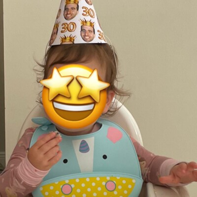 Crown Party Favor Hats Personalized Birthday Party Decor Any Age ...