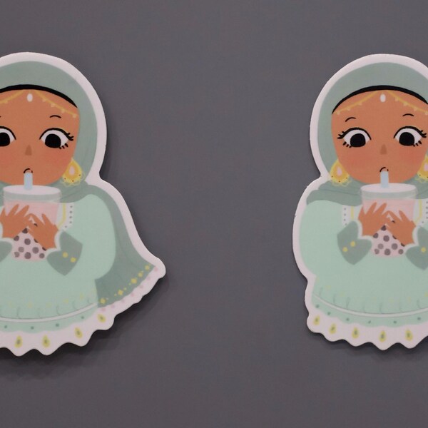 Sticker- Happy Hijab Day Vinyl Sticker Sticker,hijabi Sticker,cute ...