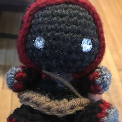 FANMERCH Badboyhalo Inspired Plush Homemade Crochet MCYT Plushie ...