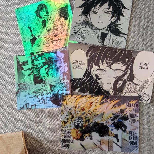 Random Anime Sticker Packs / Customizable / Holo Stickers / Stickers ...