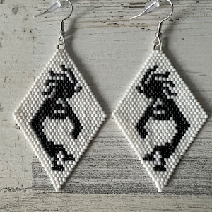 Ocean Sunset Beaded Earrings Pattern Beading Pattern Seed - Etsy