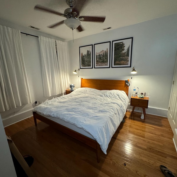 Winter Forest Print: Snowy Pine Trees, Cabin Wall Art (digital Download ...