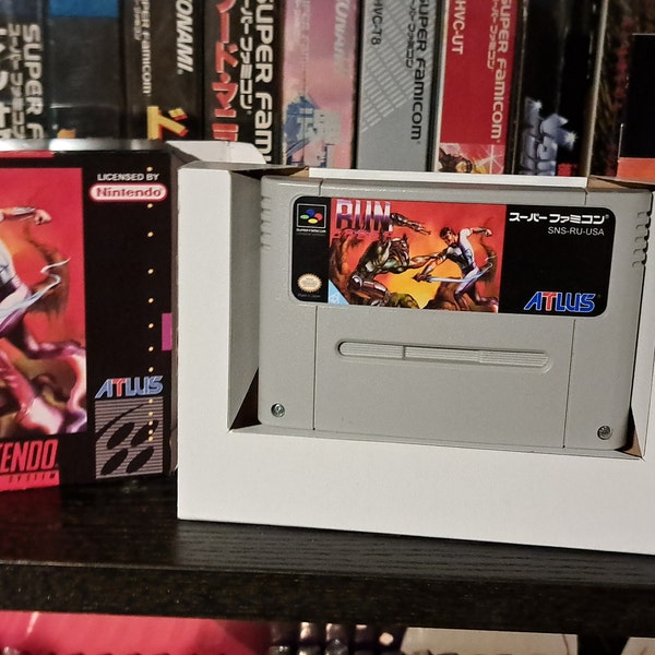 Super Famicom Cartridge Game Replacement Labels. Replace Your Game ...