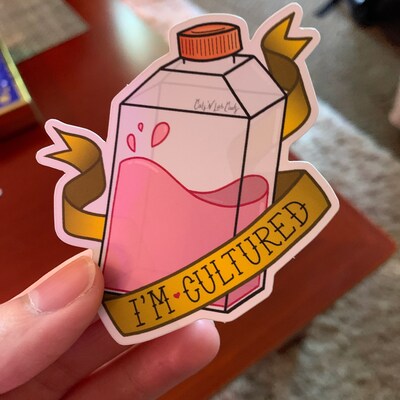 I'm Cultured Funny Science Sticker Funny Science Vinyl - Etsy
