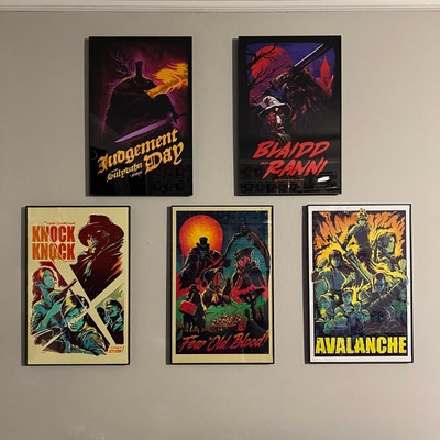 BLAIDD AND RANNI Video Game Poster, Travel Poster, Gaming Poster ...