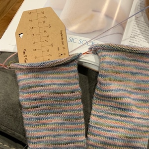 Toe2toe Knitting Tool for Sock Knitting, Kitchener Stitch and Bind off ...