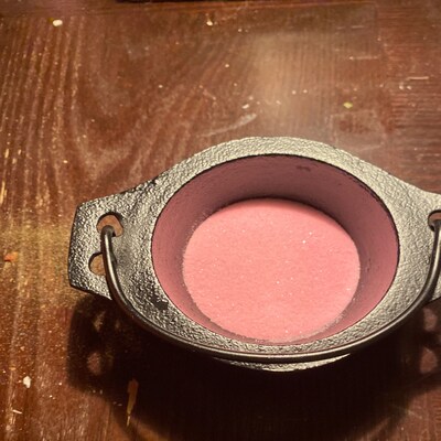 Pink Cauldron Sand, Ritual Sand - Etsy