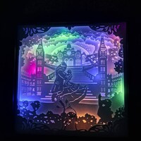 Tangled Rapunzel Shadow Box - Etsy UK