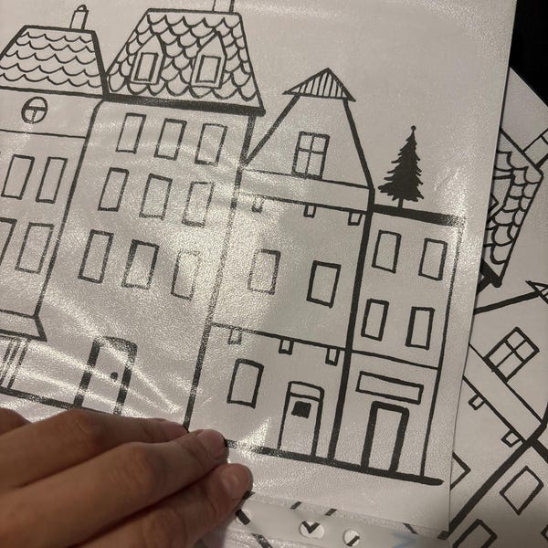 Template Window Picture Chalk Window Picture Chalky Markers Christmas ...