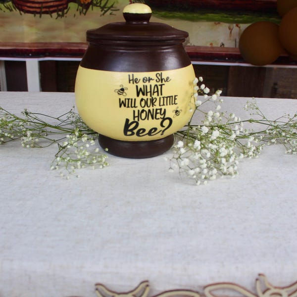 Gender Reveal Honey Pot - Etsy