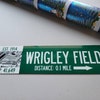 Wrigley Field Custom Street Sign for Chicago Cubs Fan, Personalize ...