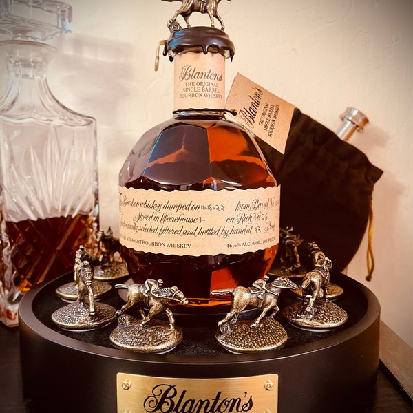 Blanton's Bourbon Complete Set of 8 Bottle Stoppers - Etsy