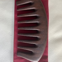 Witches Comb :) - Wide Tooth Curly Hair Walnut Comb - Handmade Comb ...