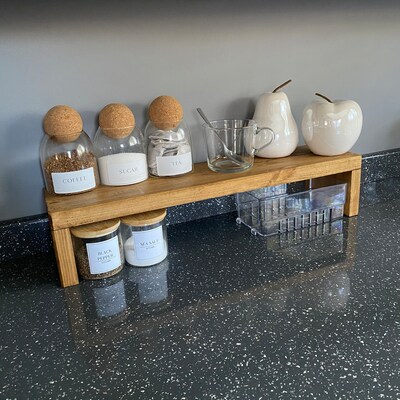 Rowlands Rustic Hand Built Monitor Shelf Stand - Etsy UK