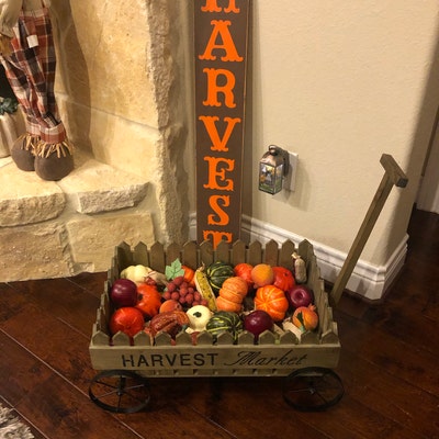 Harvest Sign. Fall Decor. Fall Decorations. 36 X 5.5 Fall Signs ...