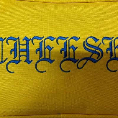 DIGITAL DOWNLOAD EMBROIDERY Design File Custom Name in Pictured Funyard ...