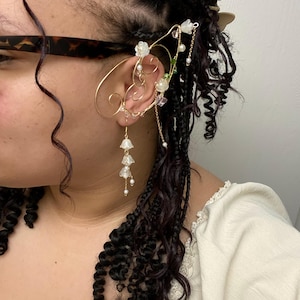 Pair of Gold Faery/fairy Elf Ear Cuffs Fantasy Cosplay Halloween ...
