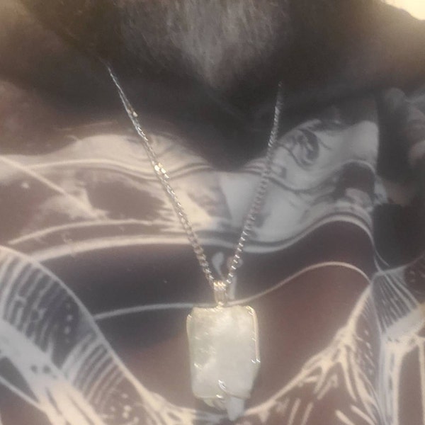 Black Silver Chain Necklace, Diamond Cut Chain, 16 Inch Oxidized ...