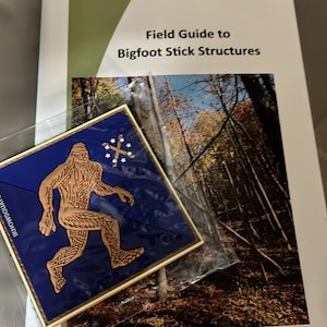 Bigfoot Book Sasquatch Book Stick Structures Book Field Guide ...