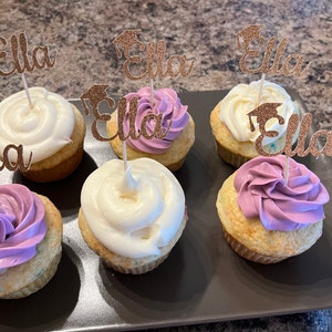 Number 10 Cupcake Toppers Ten Food Picks 10th Birthday - Etsy