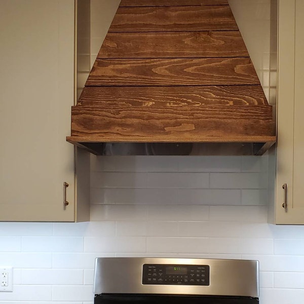 Add on - Chimney Extension, Shiplap Range Hoods Only, Wood Range Hood ...