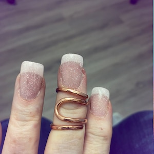 Arthritis Thumb MCP Splint Yellow Bronze EDS Splint Ring - Etsy