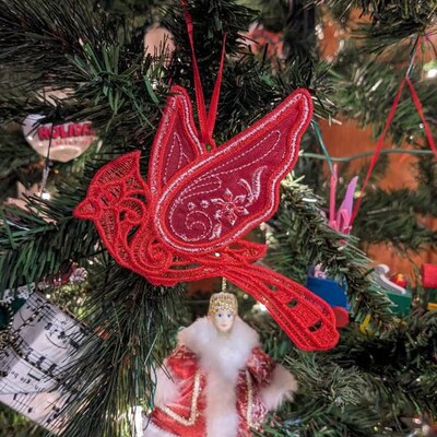 Cardinal Cotton Rope Bowl Handmade - Etsy