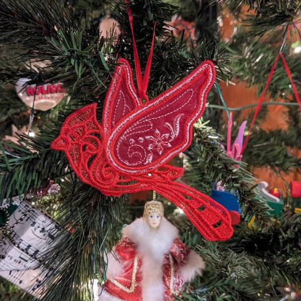 Cardinal Cotton Rope Bowl Handmade - Etsy