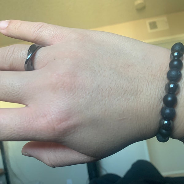 Delicate 925 Sterling Silver Mobius Ring - Handcrafted, Unisex ...