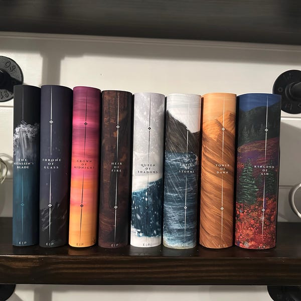 A Court of Thorns and Roses ACOTAR Dust Jackets Full Set Officially ...