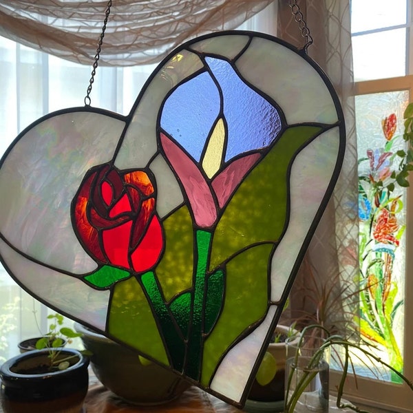 Classic Victorian Pattern Stained Glass - Etsy