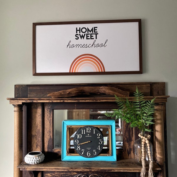 Home Sweet Homeschool Printable Home Sweet Homeschool Sign Home School ...