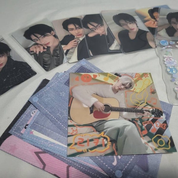 Zerobaseone (ZB1) Ricky Figaro Magazine Photocard Set/ Polaroid Set - Etsy