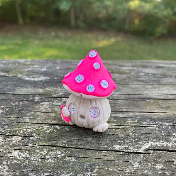 Mystery Mushling Mushroom Clay Sculpture Figure - Etsy