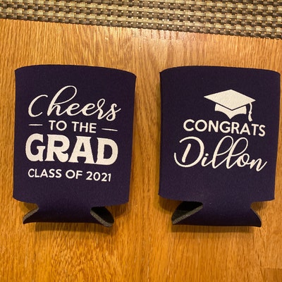 Graduation Party Favors, Graduation Can Cooler, Grad Gifts, College ...