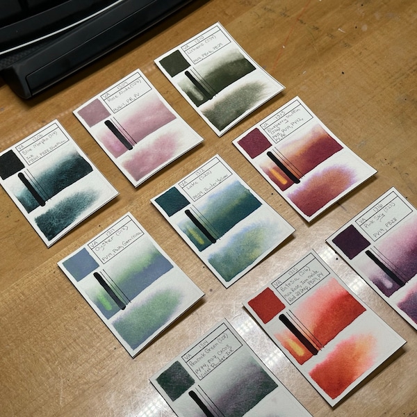 Complete Set of 50 Colors, Schmincke Limited Edition Super Granulating ...