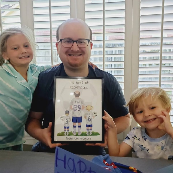 Personalised Football, Dad Gifts, Fathers Day, Gift Ideas, Daddy and Me ...