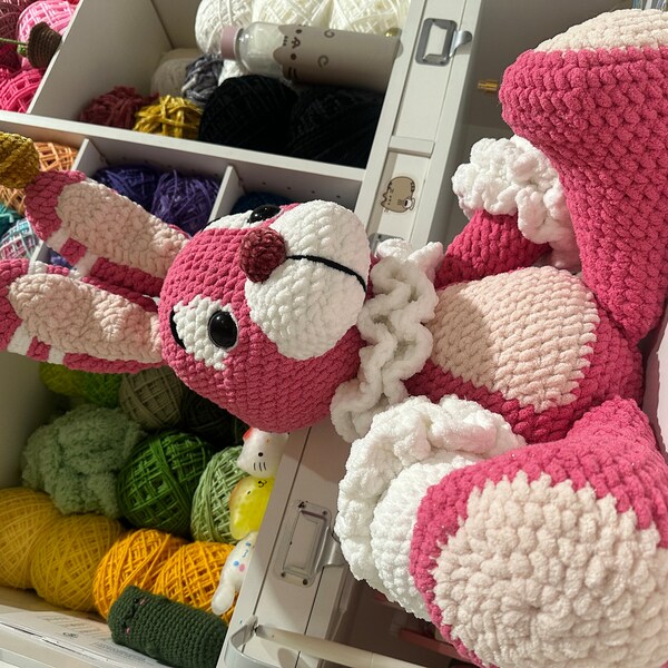 2in1 Big Top Rabid Rabbit Crochet Pattern DIGITAL PDF | Amigurumi ...