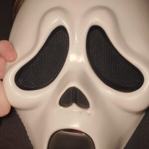 Black Mesh Fabric Mask Eye Covers Costume Eye Blackout Mesh | Etsy