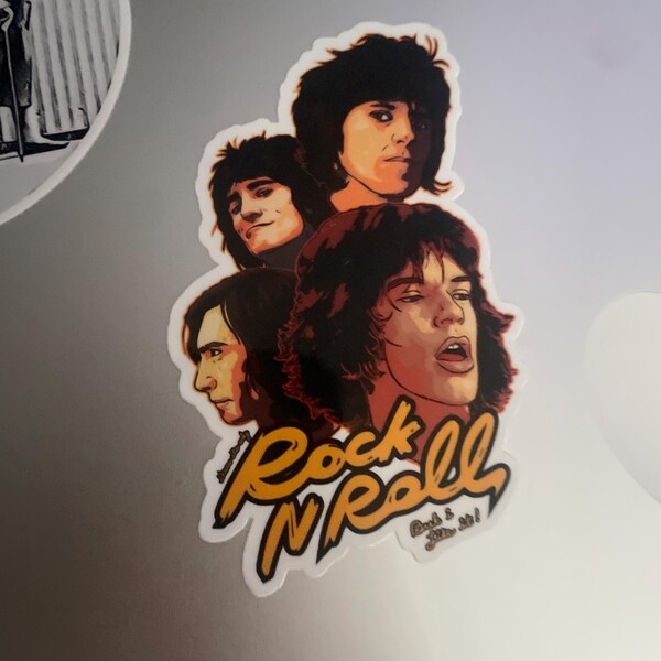 Eddie Van Halen Sticker - Birthday Gift / Classic Rock Stickers / Metal ...