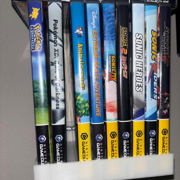 Universal Video Game Wall Mounted Shelf, Xbox, PS5, Nintendo Switch ...